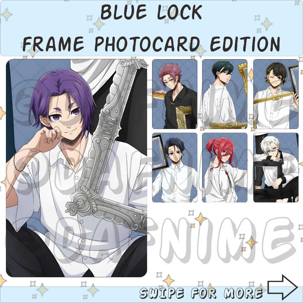 Blue LOCK FRAME EDITION รูปถ่ายอะนิเมะ | Shopee Thailand