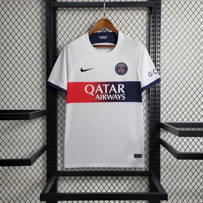 เสื้อกีฬาแขนสั้น ลายทีมชาติฟุตบอล Pssg Away 2023 2024 คุณภาพสูง ... เสื้อกีฬาแขนสั้น ลายทีมชาติฟุตบอล Pssg Away 2023 2024 คุณภาพสูง ...