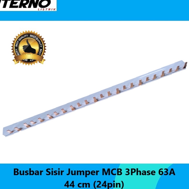 Ycv Busbar Comb Rail Comb MCB 3 เฟส 3P 63A 44CM Iterno E | Shopee Thailand