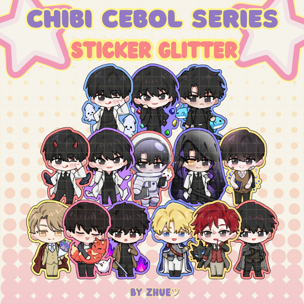 [Zhue-Sr ] Orv SClass LCF - สติ ๊ กเกอร ์ กลิตเตอร ์ Chibi Midget ...