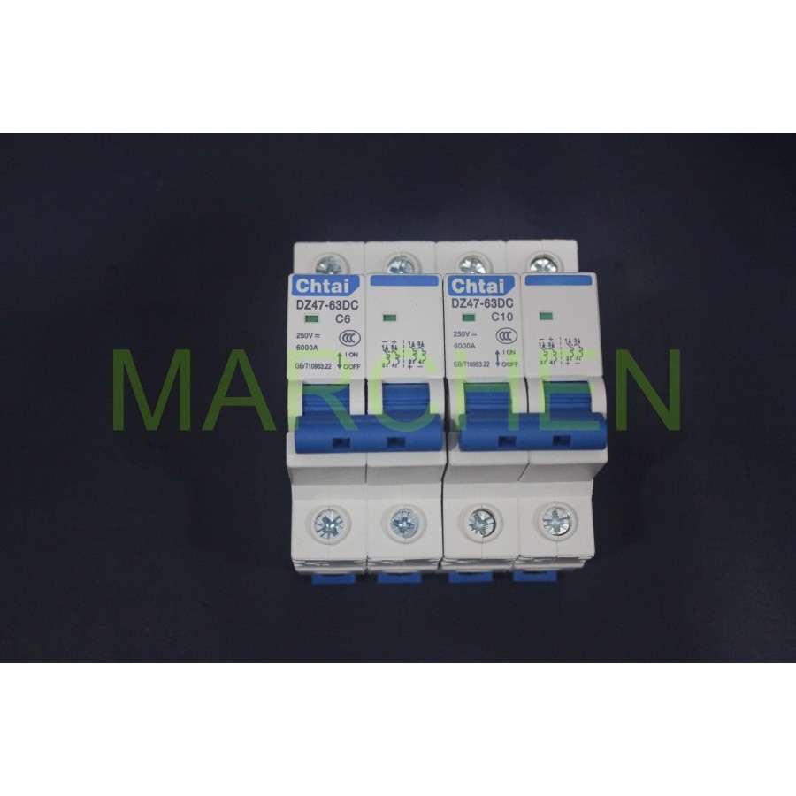 MCB DC 2P 6A - 10A CHTAI | Shopee Thailand