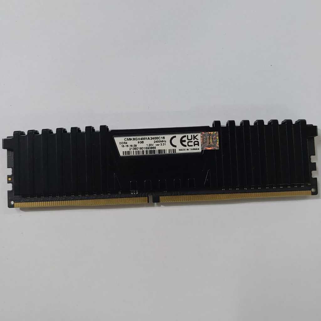 แรม ddr4 8gb corsair 2400mhz vengeance LPX | Shopee Thailand