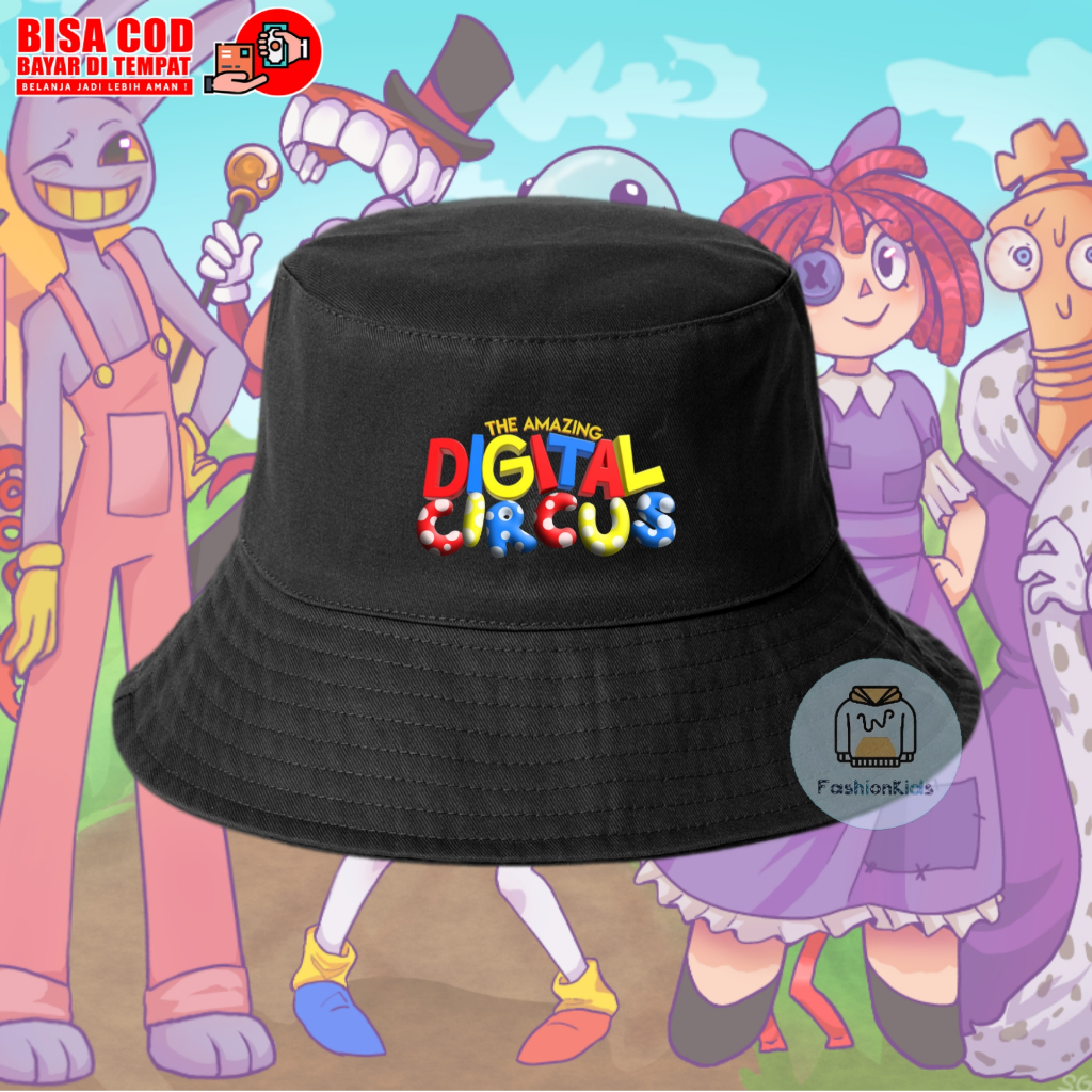 The Amazing Digital Circus Childrens& 39;s Bucket Hat | Shopee Thailand