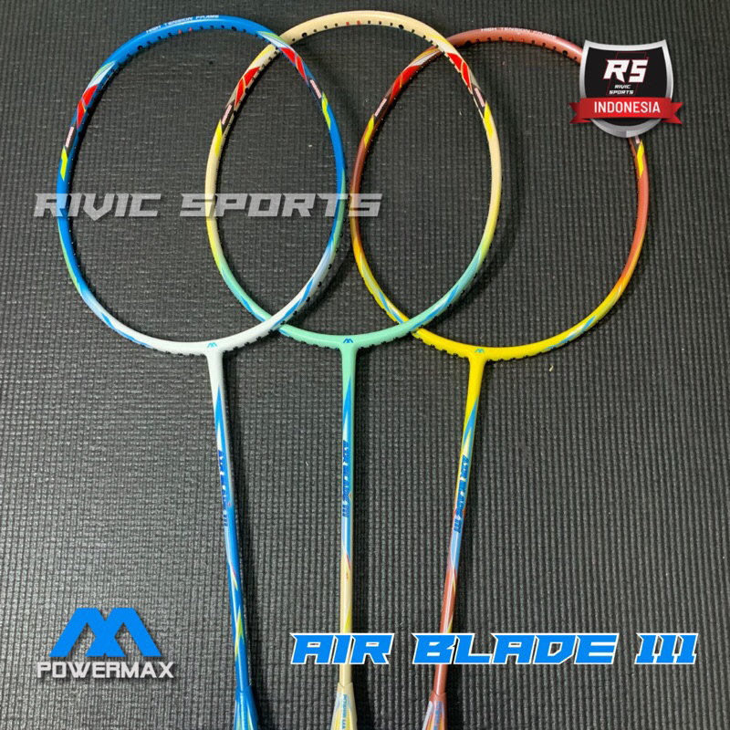 Powermax AIR BLADE 111 36LBS Power Max Racket ไม้แบดมินตันต้นฉบับ 100% ...