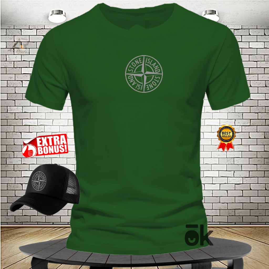 ฟรี!!หมวก!เสื้อโปโล KAOS COLLAR KAOS I3L4N TEXT SILVER QUALITY PREMIUM ...