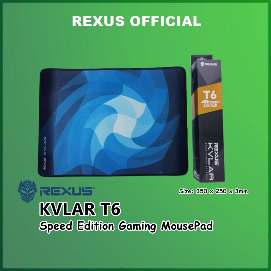 Rexus Gaming Mousepad Kvlar T6 Speed Edition | Shopee Thailand