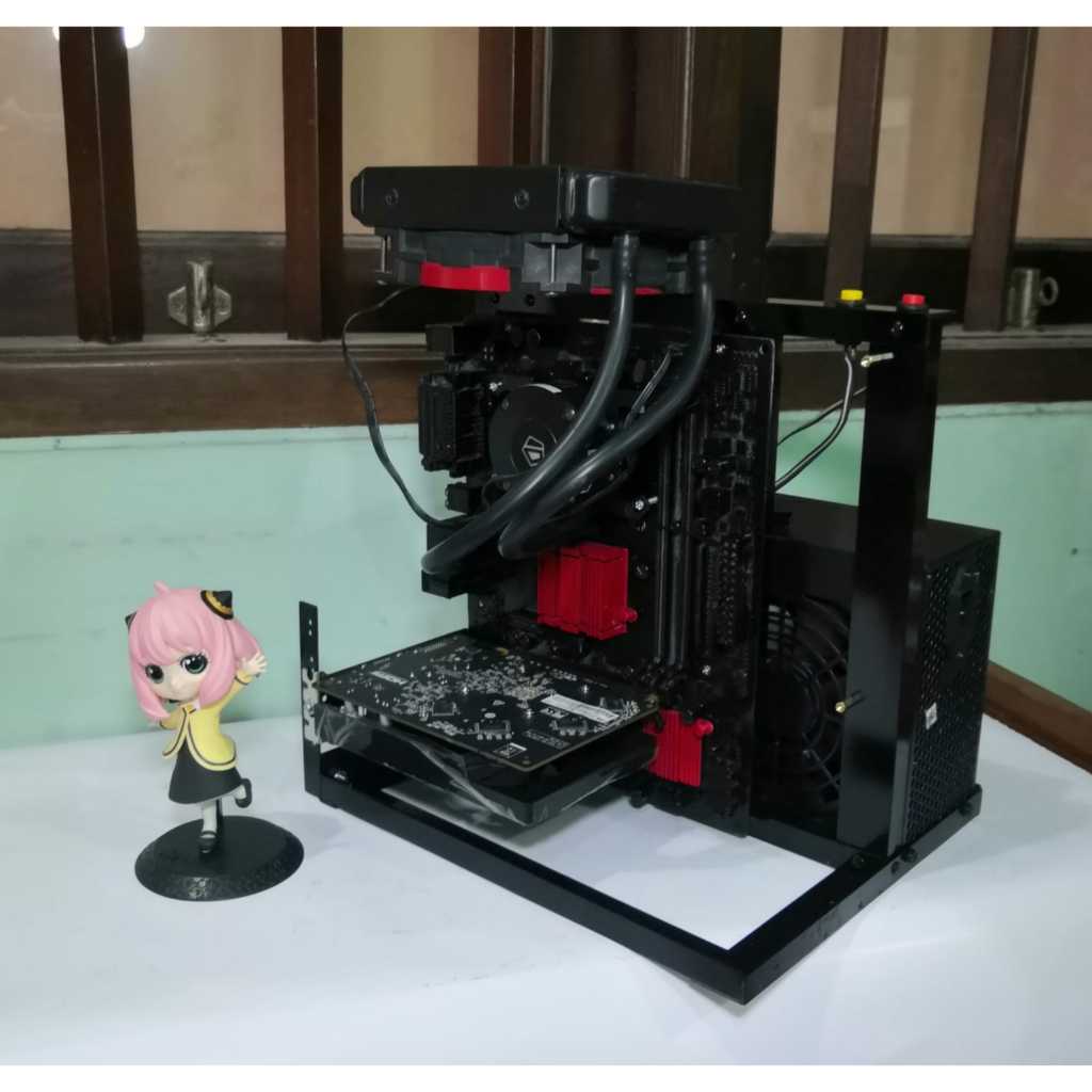 เคส CPU Matx/ITX แนวตั้งเปิดเคสอากาศคอมพิวเตอร์อลูมิเนียม | Shopee Thailand