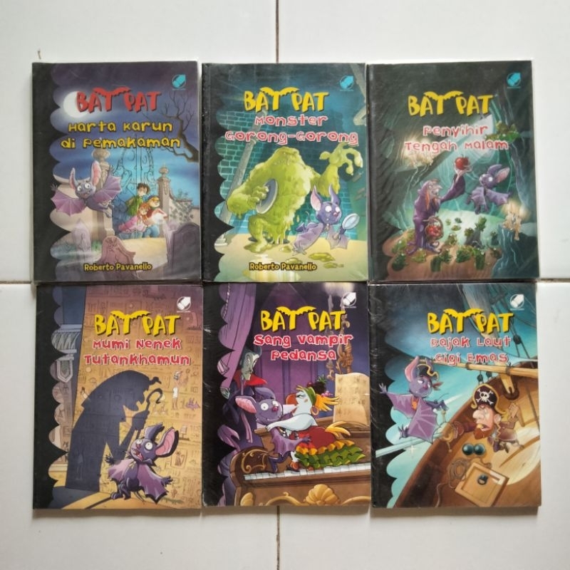 ชุดหนังสือเด็ก ลายค้างคาว Roberto Pavanello Beep Publisher 6 ชุด ...