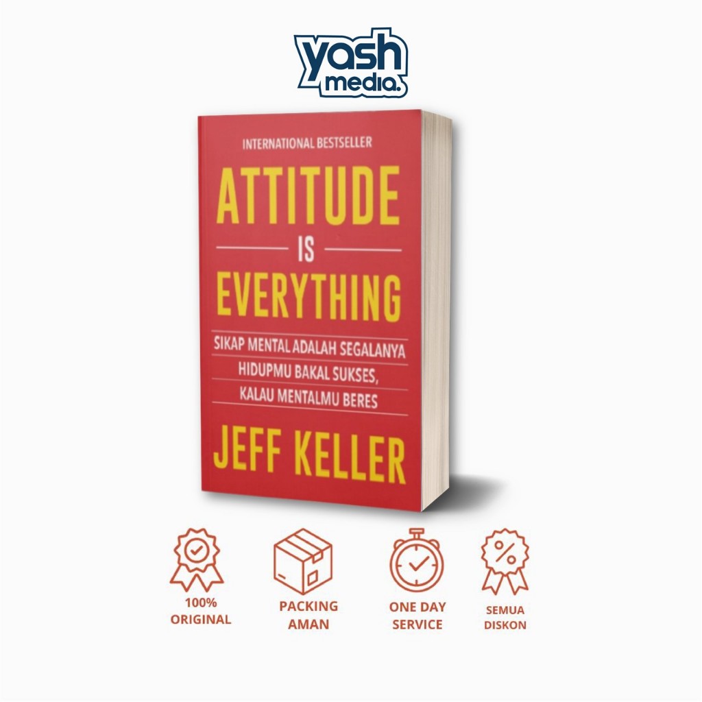 Attitude is Everything Book - Jeff Keller (สมุดรีเน็ต) | Shopee Thailand