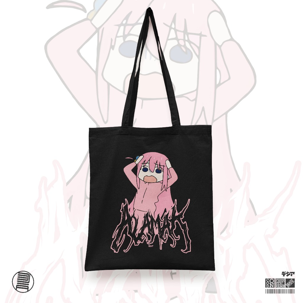 Totebag Bocchi Alamak Meme Shipost Bocchi The Rock Kessoku Band Music ...