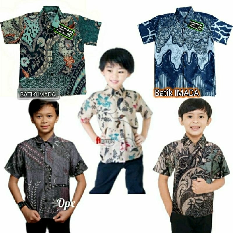 Bekasi Batik Children 3 ปี ถึง 12 ปี SG | Shopee Thailand