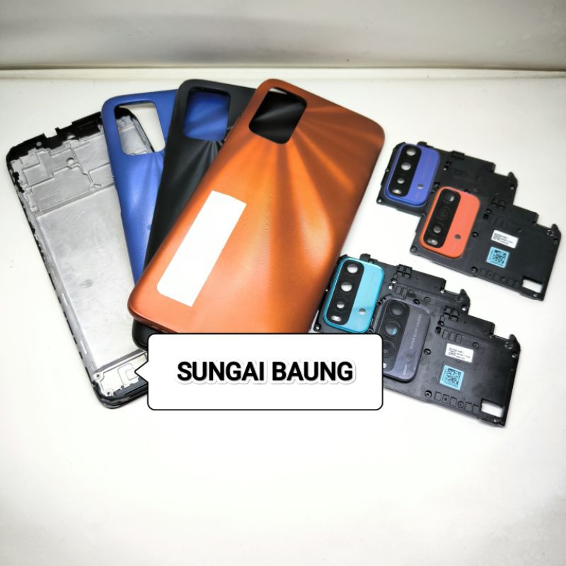 Xiaomi Redmi 9t Full set Housing Case Frame + backdoor + วงแหวนเลนส์ ...