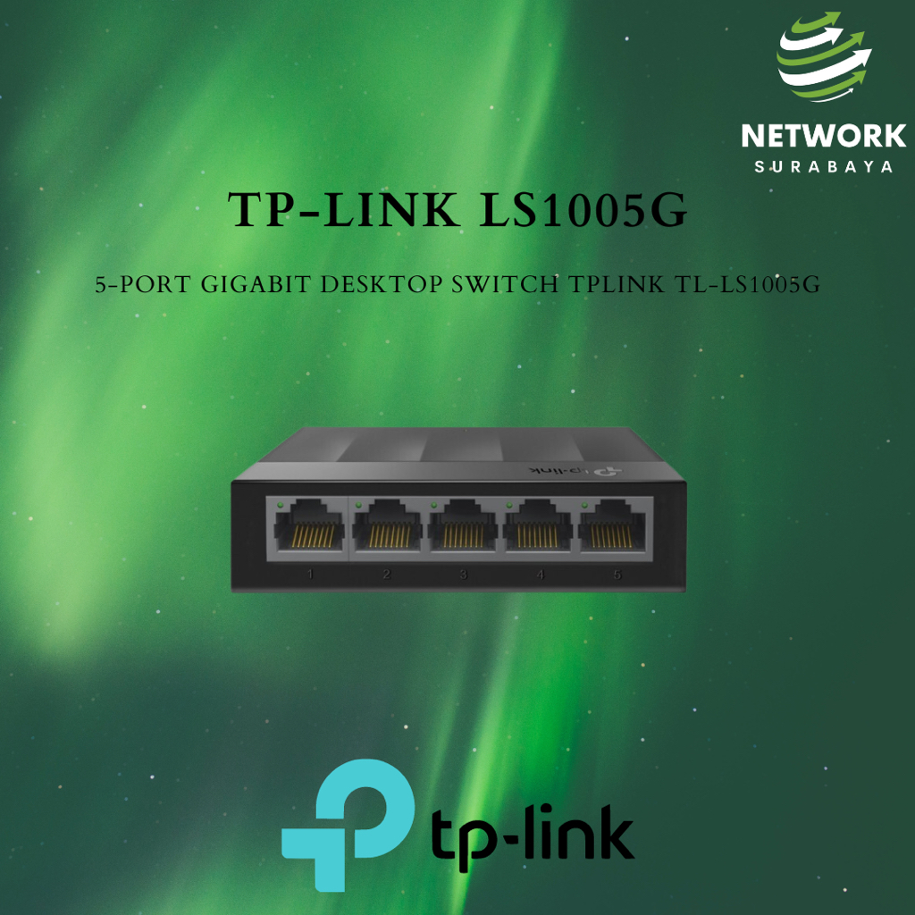 Tp LINK LS1005G สวิตช์เดสก์ท็อป Gigabit 5 พอร์ต | Shopee Thailand