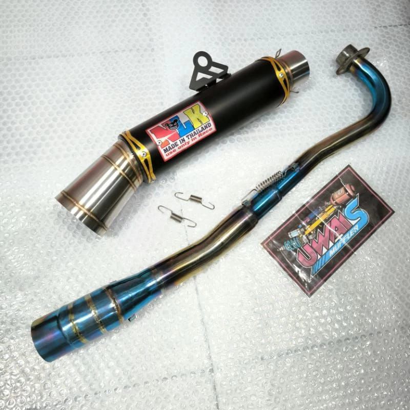 ท่อไอเสีย Nlk Ekzos สําหรับ Ex5 Dash 110 125 Wave 100 110 125 Lc135 Y15zr Kris 125 fury | Shopee ...