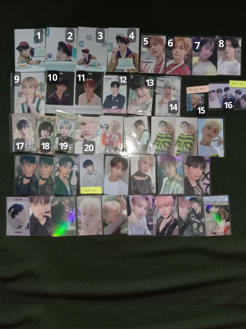 Aab; ทั้งหมดเกี่ยวกับการ์ดพีซี TXT 2 SOOBIN YEONJUN BEOMGYU TEHYUN HUENINGKAI | Shopee Thailand