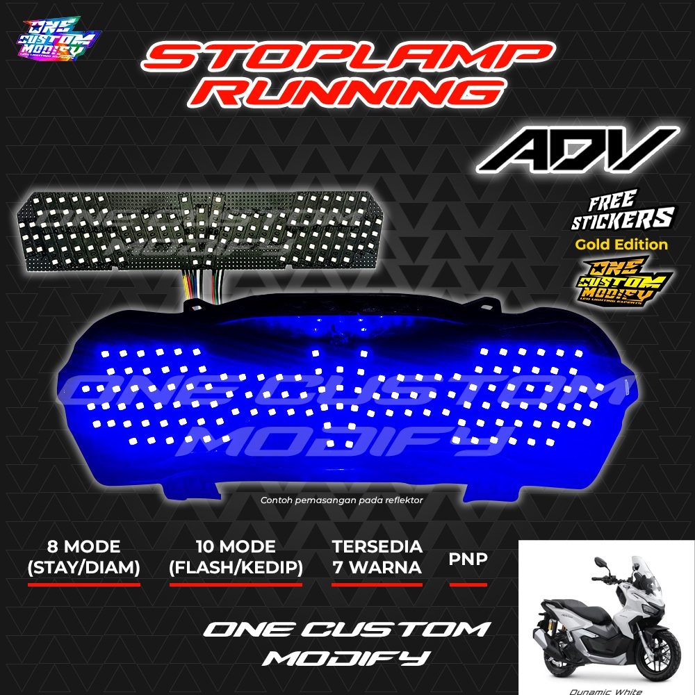 Stoplamp RUNNING LED ADV 150 160 LED ไฟเบรคหลังรถจักรยานยนต ์ Variation ...