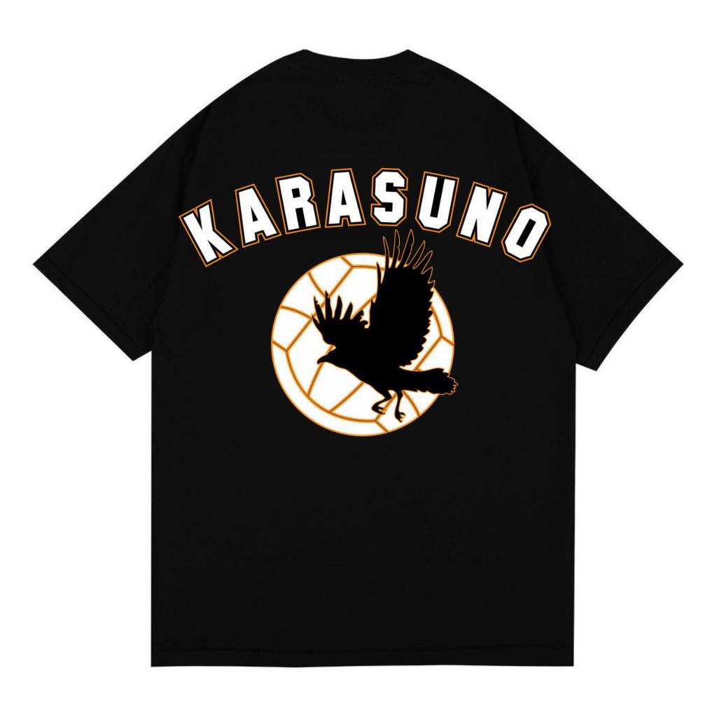 เสื้อยืดโอเวอร์ไซส์ ANIME HAIKYUU VOLLY KARASUNO | Shopee Thailand