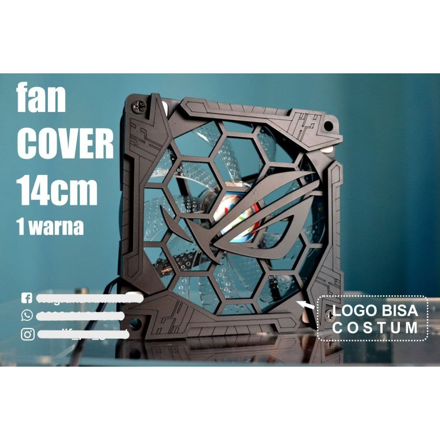 Fan CASE ROG 3D Black Logo 14 CM FAN corsair ฯลฯ | Shopee Thailand