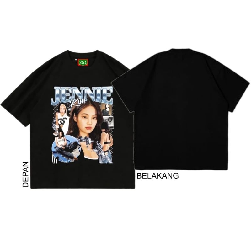 เสื ้ อยืด Blackpink Kpop Oversize JENNIE – Kimbap Gang | เสื ้ อยืดผู ...