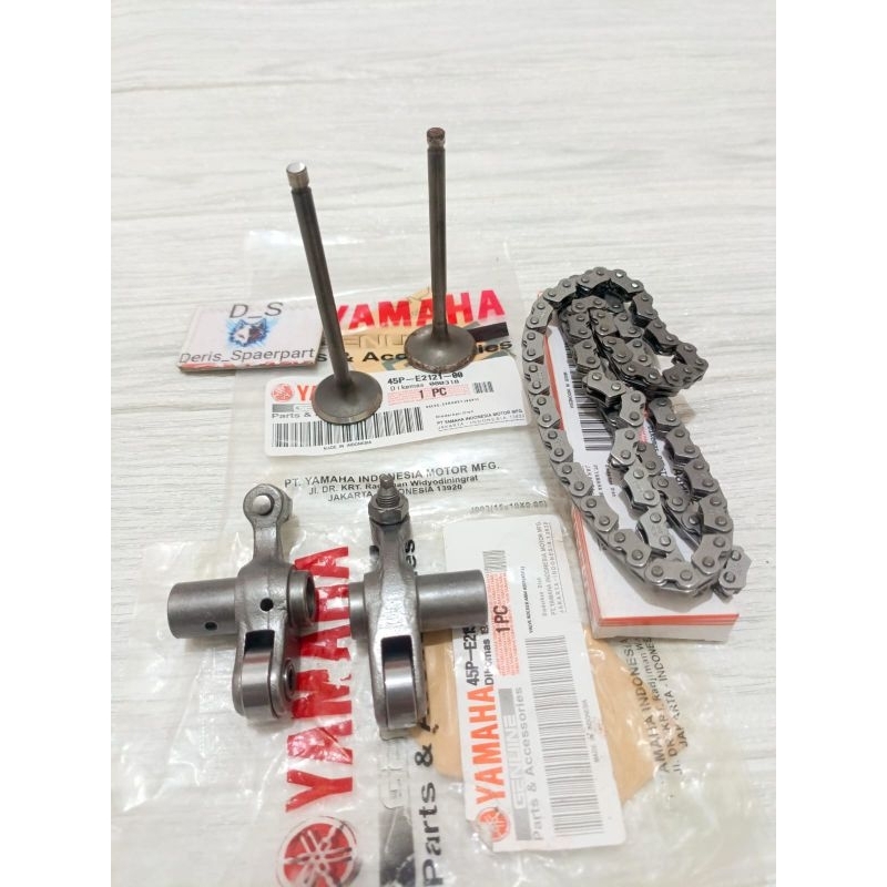 ชุดวาล์ว Platuk โซ่วาล์วร่ม keteng yamaha byson fi byson Old Code part ...