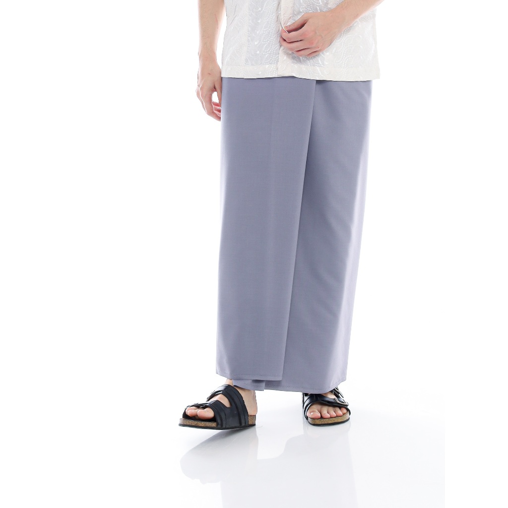 Rkl Sarong Plain Premium Jumbo Grey | Shopee Thailand