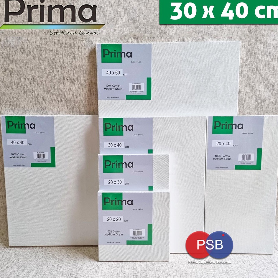 Personal Touch Prima Painting Canvas 3x4 cm Green Series Painting ...