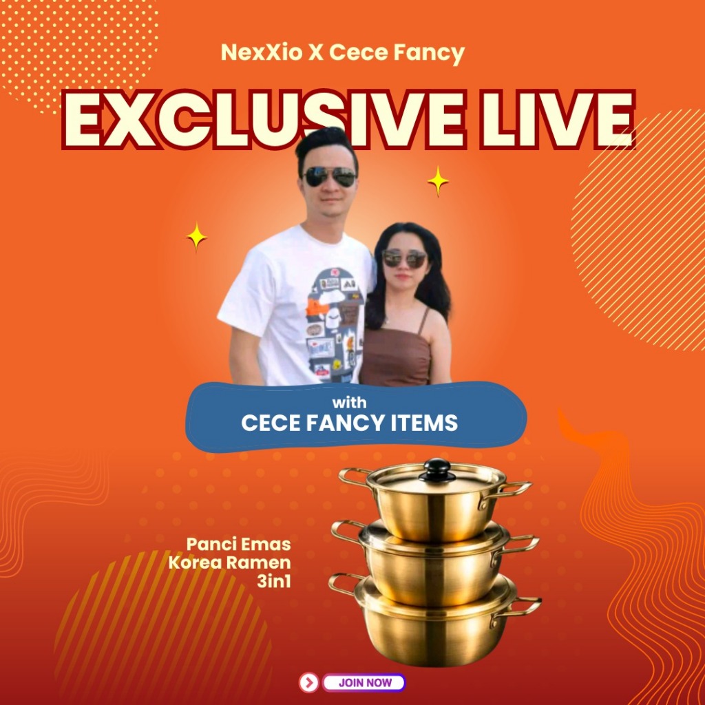 Peralatan [ NEXXIO X CECE FANCYITEMS ] LIVE EXCLUSIVE Panci Ramen 3in1 ...