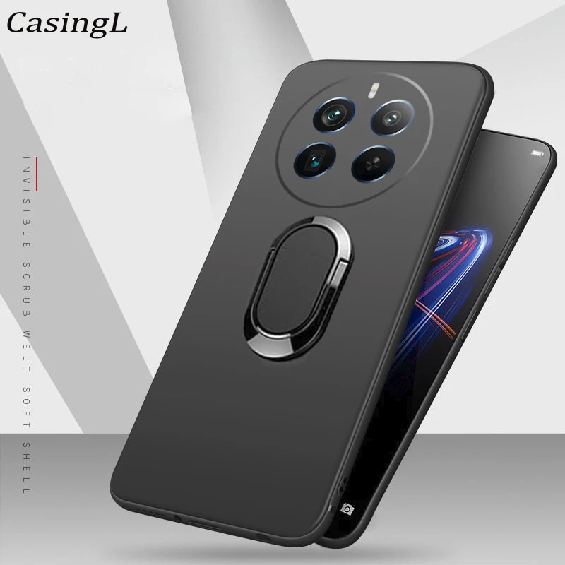 เคส REALME 12 5G/12 PLUS/12 PRO PLUS SOFT CASE MATTE BLACK MACARON LIST ...