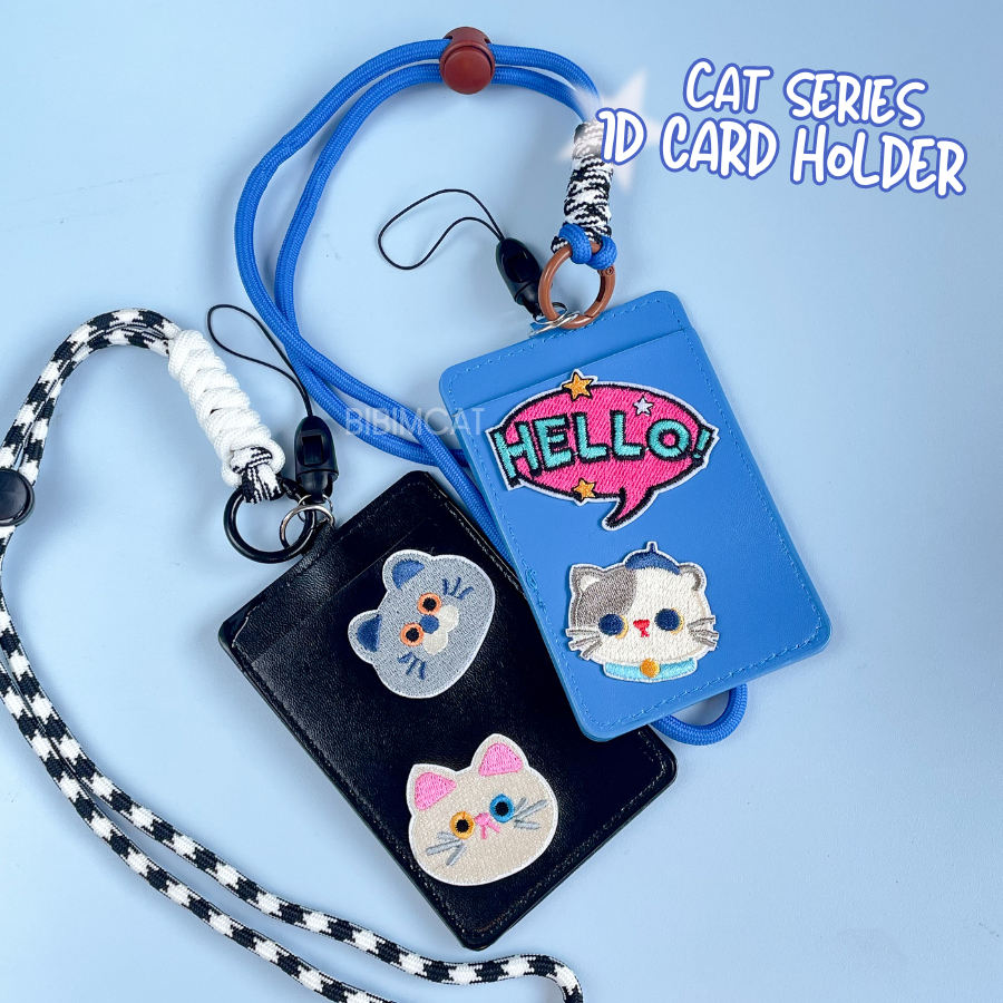 ที ่ ใส ่ บัตรบัตรประจําตัวแมวหนัง Pu/Cat Series ที ่ ใส ่ บัตรหนัง ...