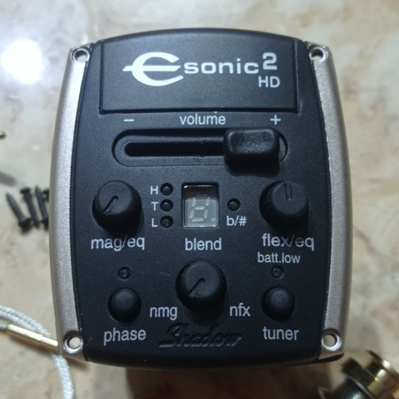 Preamp Acoustic Shadow Esonic 2/2 HD Dual Pickup Set | Shopee Thailand