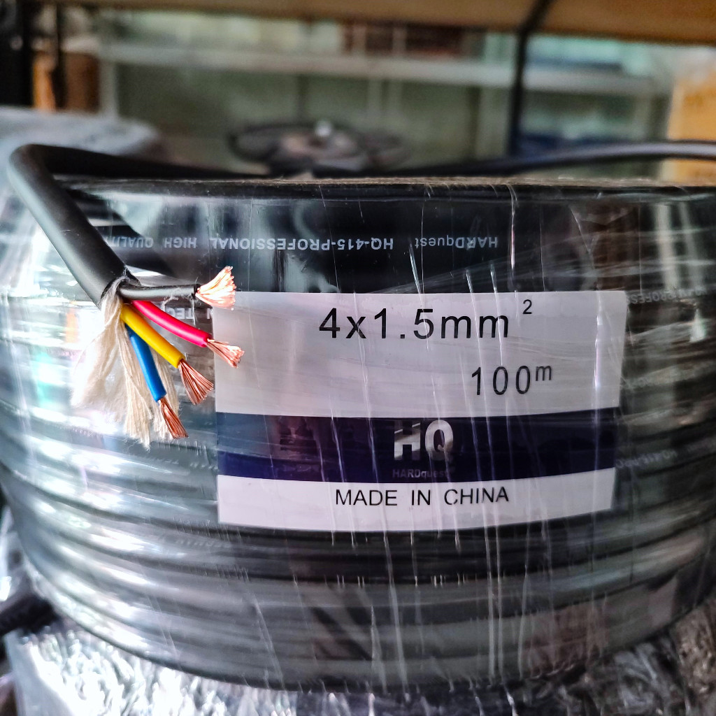 สายลําโพง Hard QUEST ยี่ห้อ ขนาด 4x1.5 MM คุณภาพเดิม ราคาต่อ 1 เมตร ... สายลําโพง Hard QUEST ยี่ห้อ ขนาด 4x1.5 MM คุณภาพเดิม ราคาต่อ 1 เมตร ...