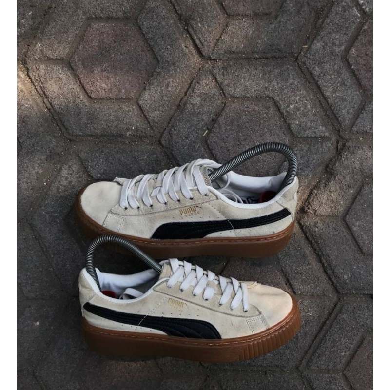 Puma Original Suede Core Platform Preloved Second Shoes | Shopee Thailand