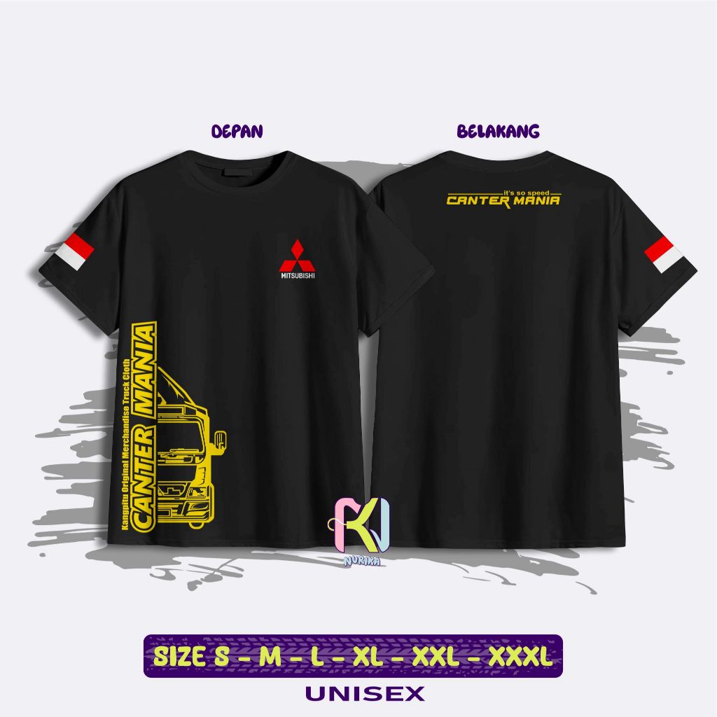 เสื้อยืด Canter Mania | เสื้อยืดไดรเวอร์ Mitsubishi Canter Young ...