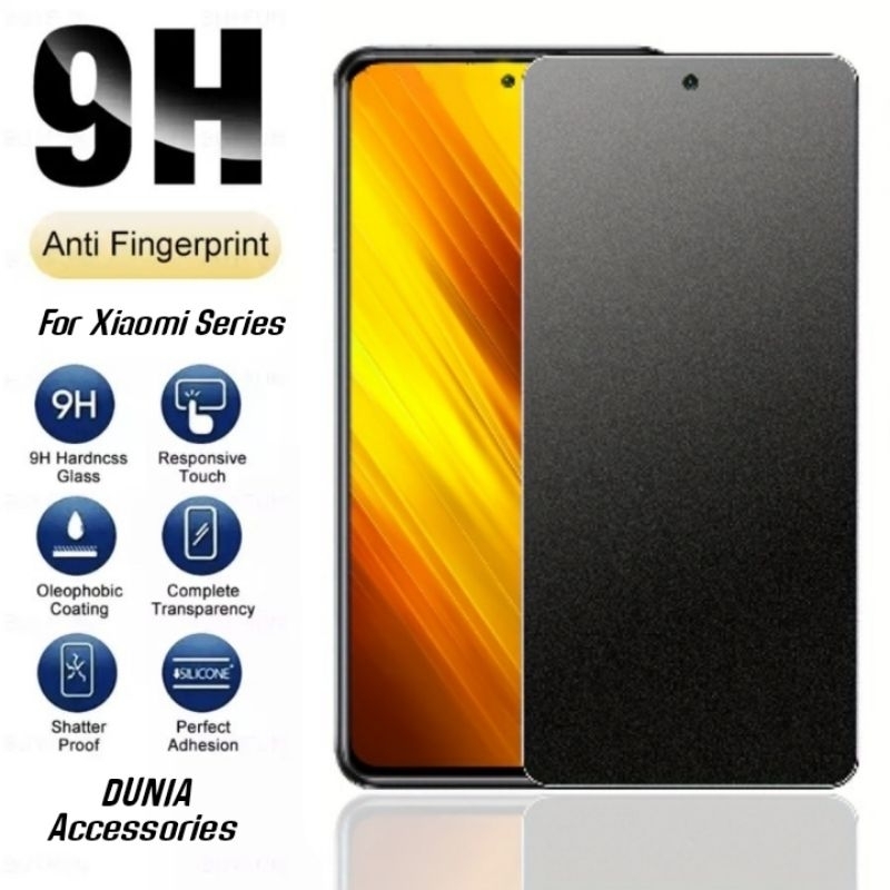 กระจกนิรภัยmatte 9H Xiaomi Redmi Note 4 4X 5 5A 5A PRIME 5 PRO 6 6 PRO 7 7 PRO 7s 8 8T 8 PRO 9T ...