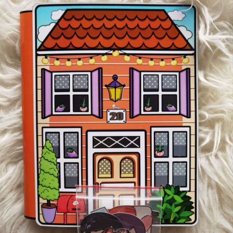 Toca boca PAPER BOOK ช็อกโกแลตเนื้อหา BOOK toca boca PAPER BOOK ของเล่น ...