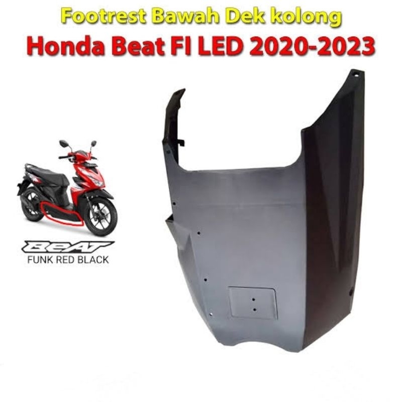 Lower Floor Footrest Footrest Footrest Cover Under Honda Beat fi LED ...