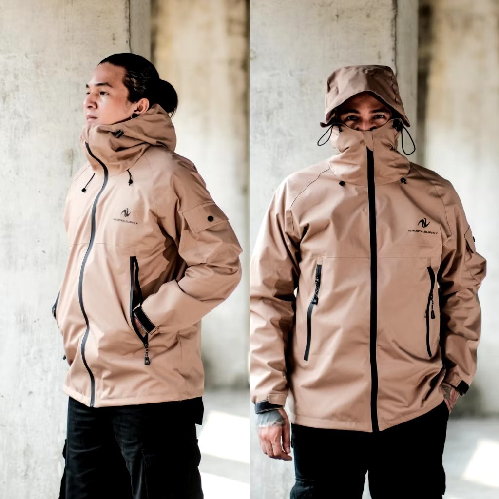 นาโกย่าต้นฉบับผู้ชาย GORPCORE JACKET WINDBREAKERS JACKET OUTDOOR JACKET ...