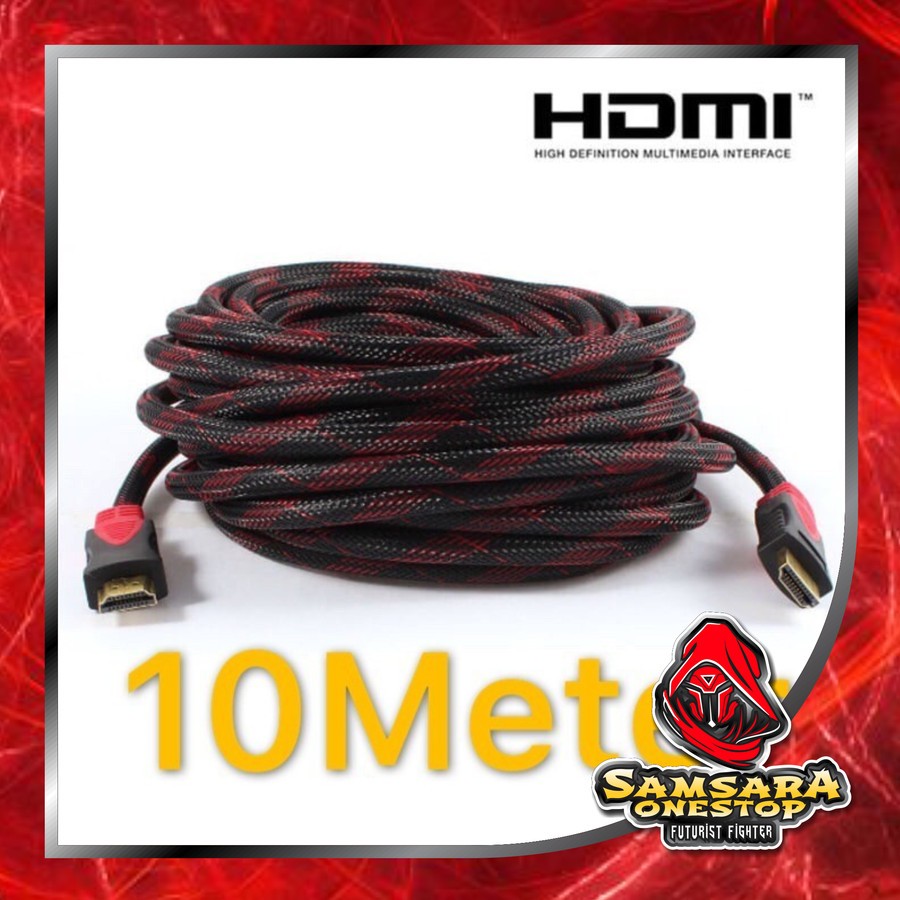 M-TECH สาย HDMI 10M NET / HDMI 10 M / HDMI 10 เมตร | Shopee Thailand