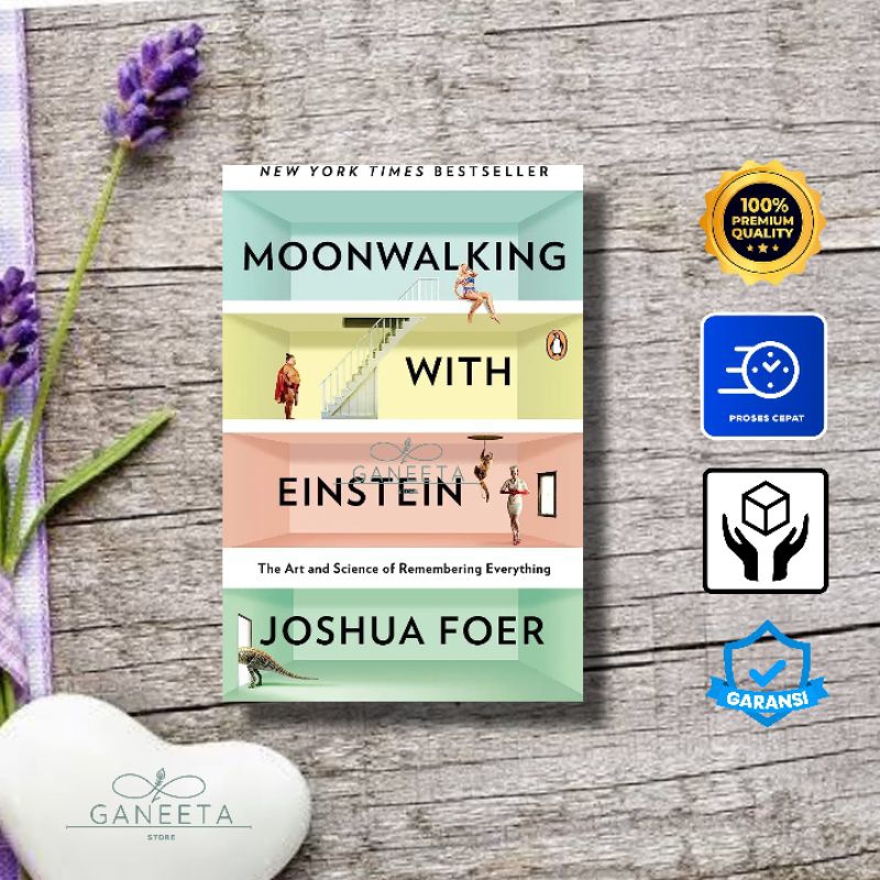 Moonwalking With Einstein โดย Joshua Foer - เวอร์ชั่นภาษาอังกฤษ | Shopee Thailand
