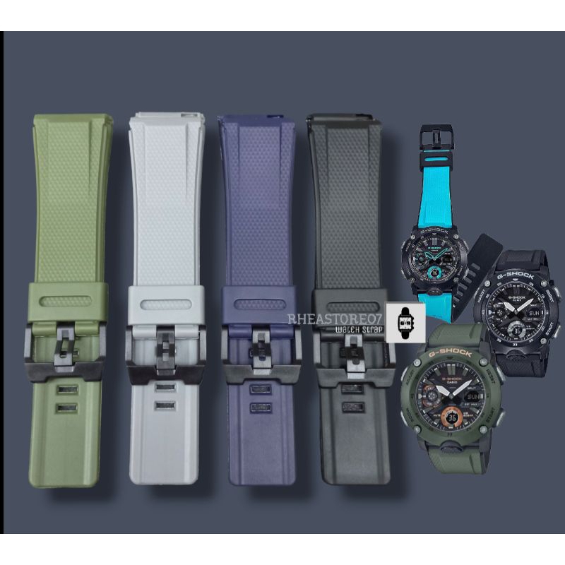G-shock GA 2000 นาฬิกา STRAP RUBBER STRAP CASIO G SHOCK GA-2000 PRG-600 ...