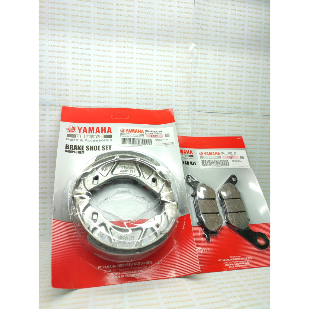 Mio J MIO SOUL GT 115 FRONT REAR BRAKE CAMP PACKAGE (5MX + 3C1 ...