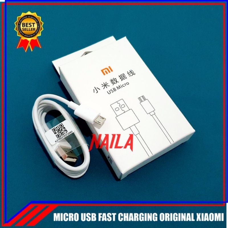 สายเคเบิลข้อมูล Xiaomi Redmi 9C ของแท้ 100% Fast Chrging 2A Micro Usb ...