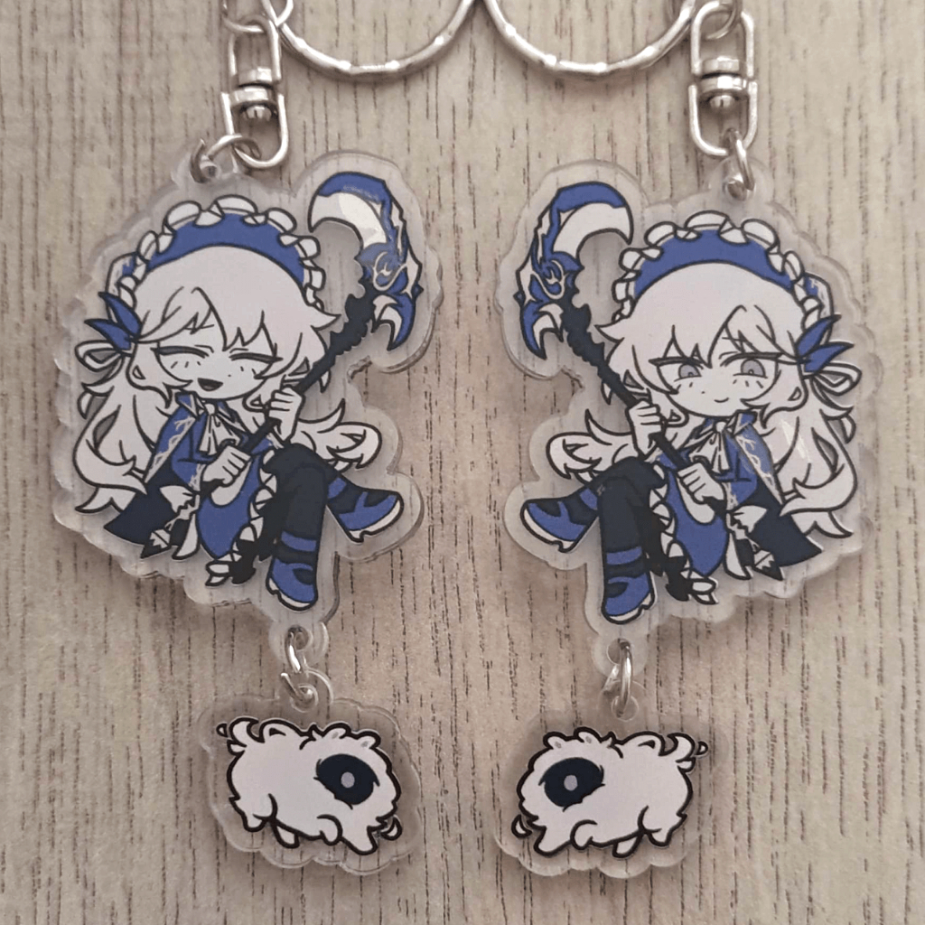 Library of Ruina Argalia Keychain Fanart โดย Tofuaru | Shopee Thailand