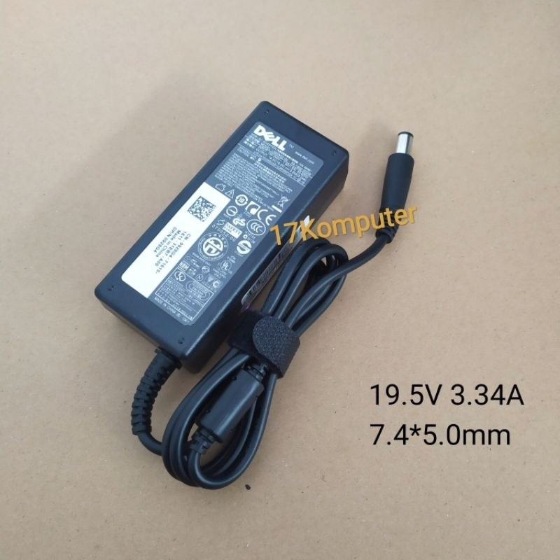 อะแดปเตอร์ชาร์จ Dell Inspiron N4110 M4040 M4110 N4050 N4040 19.5V 3.34A ...