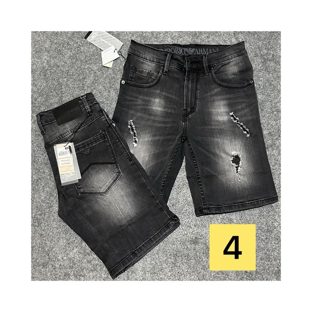 กางเกงยีนขาสั้น พรีเมี่ยม CK0010 | Shopee Thailand