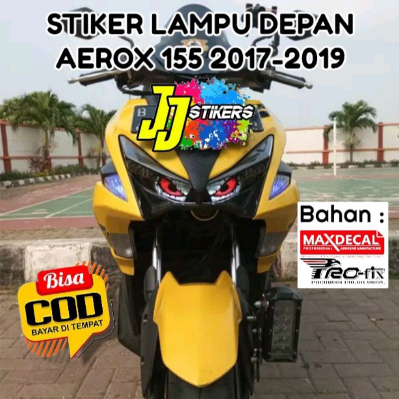 2017-2019 OLD AEROX HEADLIGHT สติ๊กเกอร์ตัวแปร | Shopee Thailand