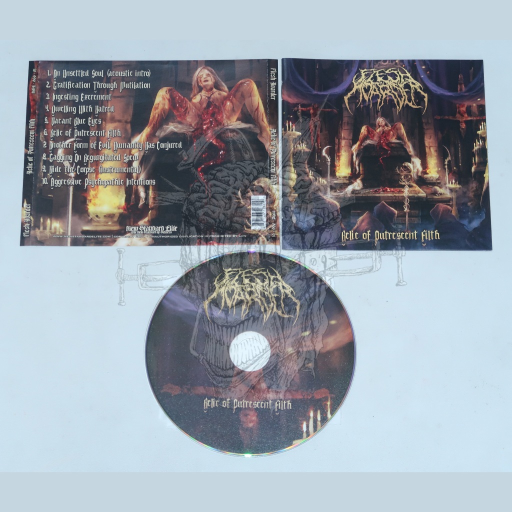 แผ่น Cd - FLESH HOARDER Relic Of Putrescent Filth | Shopee Thailand