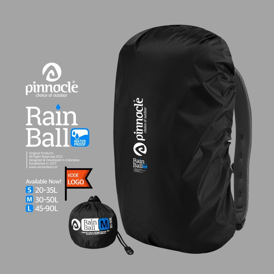โลโก้ Pinnacle Pro Official Rainball - สีดํา | Shopee Thailand
