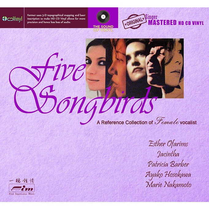 Cd audio Five Songbirds (นําเข้า ปิดผนึก ใหม่ เวอร์ชั่นโอบิ) | Shopee ...