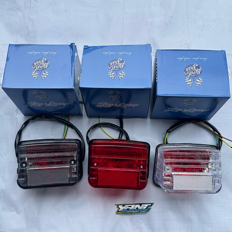 Merah Stop Lamp GL100 ด้านหลังหยุดโคมไฟ GL 100 C700 C 700 Win Super Cub ...
